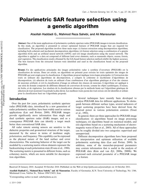 pdf combination of ga and ann to high accuracy of polarimetric sar data classification