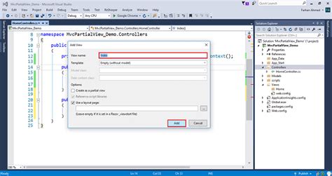 different ways of rendering partial view in mvc