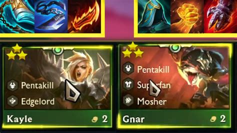 S Star Kayle Y Gnar Reroll Fuerzala Ya En Tft Youtube