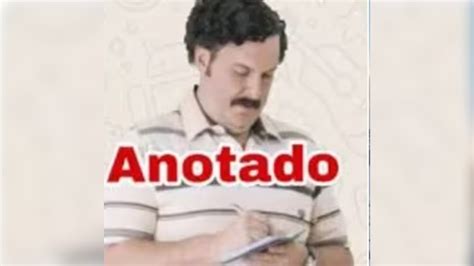Usó un sticker de Pablo Escobar en WhatsApp y terminó en la Justicia