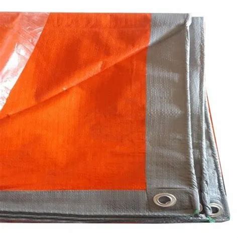 Polyethylene HDPE PE Laminated Orange HDPE Tarpaulin For Agriculture