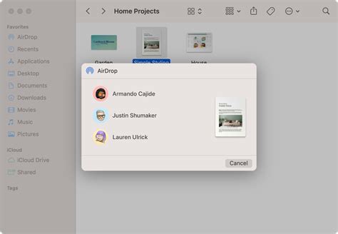 Use AirDrop On Your Mac Apple Support