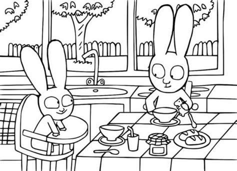 Desenhos De Simon Coelhinho Para Colorir