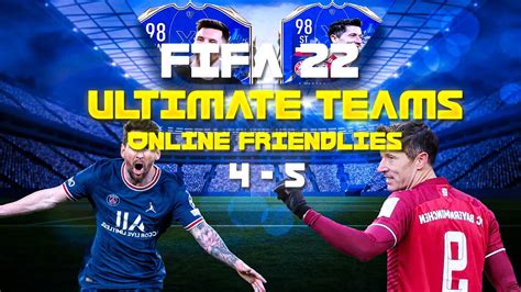 Fifa Ultimate Teams Online Friendlies Youtube