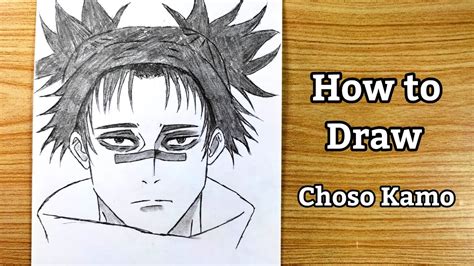 HOW TO DRAW Choso Kamo Jujutsu Kaisen Anime Drawing Step By Step