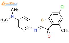 6 Chloro 2 4 Dimethylamino Phenyl Imino 4 Methyl 1 Benzothiophen 3