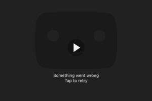 Fix YouTube Something Went Wrong Tap To Retry Error On IPhone Or IPad