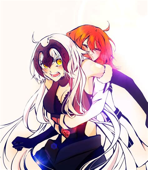 Jeanne D Arc Alter Fujimaru Ritsuka And Fujimaru Ritsuka Fate And 1