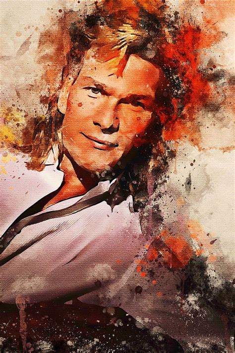 Celebrity Swayze Patrick American Actor Dancer Singer Songwriter Famous