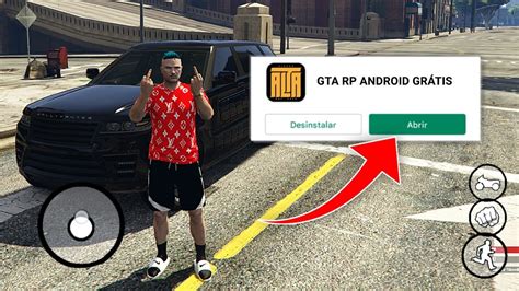 FINALMENTE GTA RP ANDROID COMO JOGAR GTA RP NO CELULAR MOBILE
