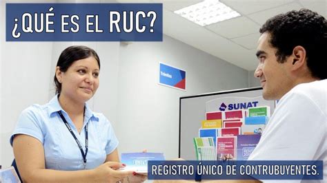 Qué es el RUC Registro Único de Contribuyentes Explicación YouTube