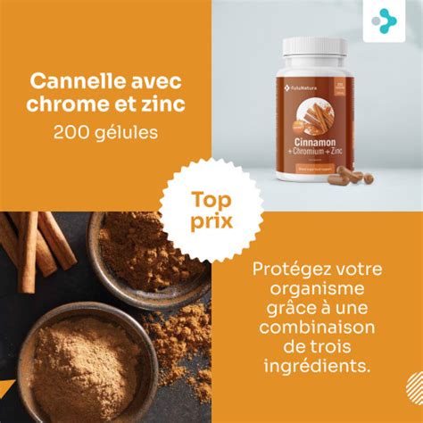 Cannelle Avec Chrome Et Zinc Gelules Futunatura Fr
