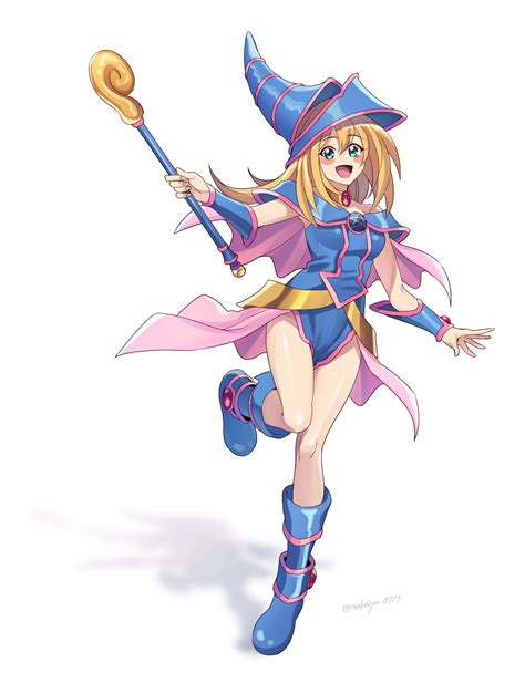 Dark Magician Girl Yu Gi Oh Duel Monsters Image By Pixiv Id