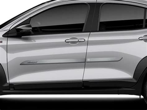 Jogo Friso Lateral Fiat Fastback Preto Vulcano Alto Relevo