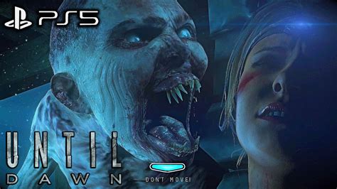 Every Wendigo Monster Encounter In UNTIL DAWN PS5 4K60fps YouTube