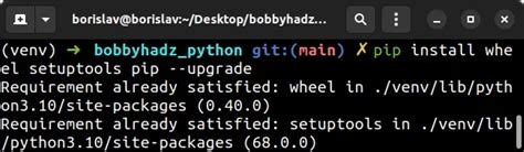 preparing metadata pyproject toml did not run successfully bobbyhadz