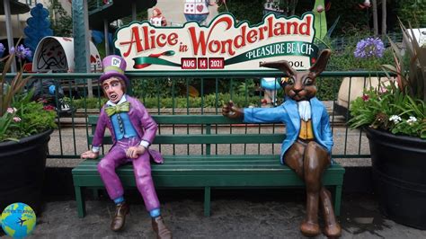 Alice In Wonderland Dark Ride At Blackpool Pleasure Beach England