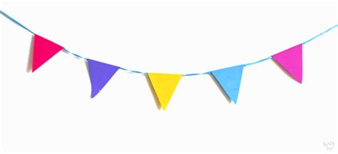 Cómo hacer guirnaldas de papel o cartulina 6 diy guirnaldas