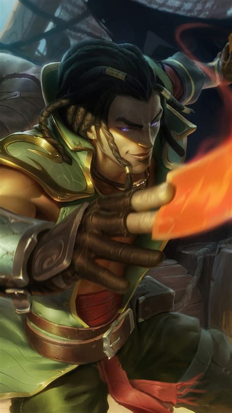 Cutpurse Twisted Fate Cutthroat Graves Skin Splash Art Lol Wild