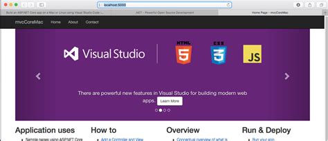 Asp Net Core Criando Uma Aplica O Asp Net Core Mvc No Mac
