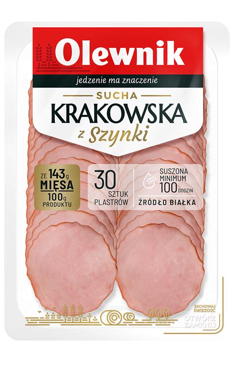 Kiełbasa krakowska sucha z szynki