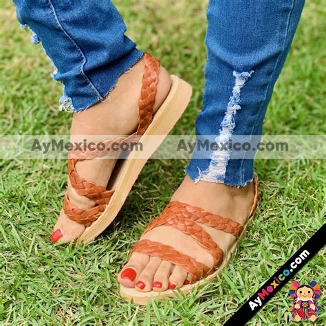 Zj00173 Huaraches Artesanales Mexicanos De Piso Para Mujer Mayoreo