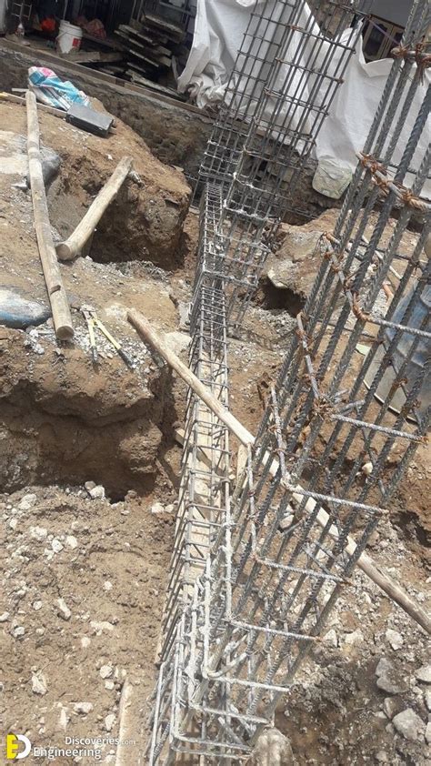36 Pictures RCC Concrete Footing And Beam Under Construction