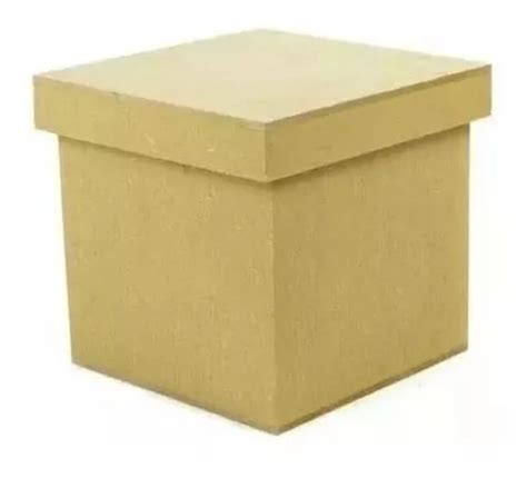 Cajas Madera De Regalo Mdf Cubo Chica X X Cm