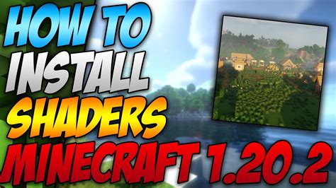 How To Install Shaders On Minecraft Pc 1 20 2 2023 YouTube