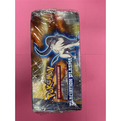 Display Pokémon glaciation plasma 36 booster noir et blanc
