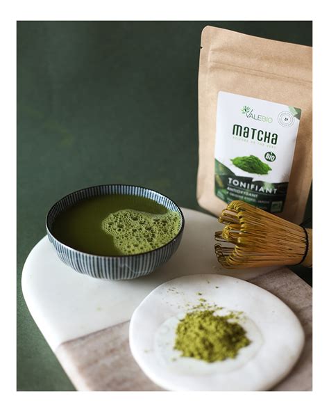 Matcha BIO Thé Vert Japonais Valebio