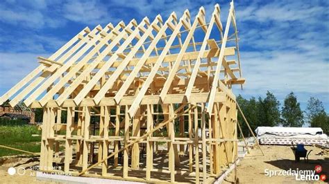 Archiwalne Domek Drewniany Szkielet Domku Do 35m2 Krzywin