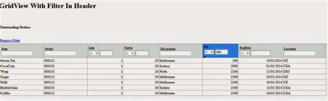 technobird s blog asp gridview with filter in header using reflection and linq
