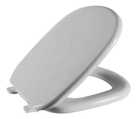 Asiento De Inodoro Acolchado Vasobelize De Montezzi Gris Claro