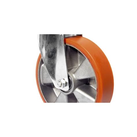 Roulette de transport en polyuréthane moulé Prothane roue directrice