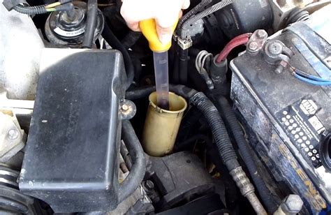 Check Power Steering Fluid Ford Escape