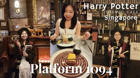 Platform 1094 Harry Potter Themed Cafe Singapore YouTube