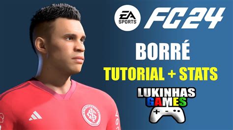 EA FC 24 Borré Internacional stats pro clubs tutorial look