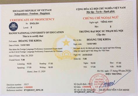 Cập nhật thông tư quy định chứng chỉ ngoại ngữ mới nhất 2024