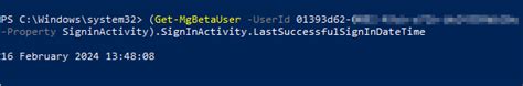 Get Last Logon Time Of Users In Microsoft