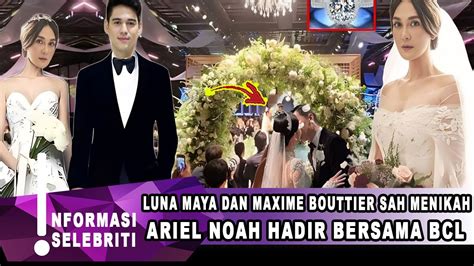 LUNA MAYA DAN MAXIME BOUTTIER MENIKAH DI GEDUNG MEWAH LUNA MAYA HARI