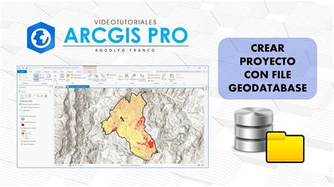 ArcGis Pro Crear Proyecto Con File Geodatabase YouTube