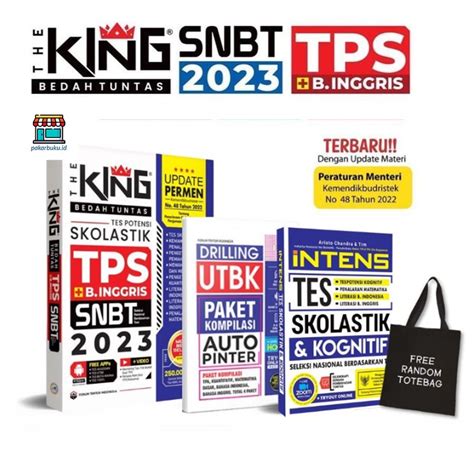 Jual Buku The King Bedah Tuntas Soal Materi TPS SNBT Skolastik 2023