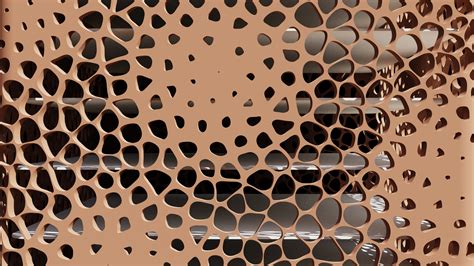 Voronoi Pattern Facade Point Attractor JuneLee Architecture