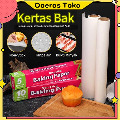 Jual Kertas Roti Baking Paper Alas Roti Non Stick Kertas Panggang