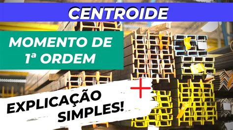 O Que Momento De Primeira Ordem Ou Momento Est Tico De Reas E