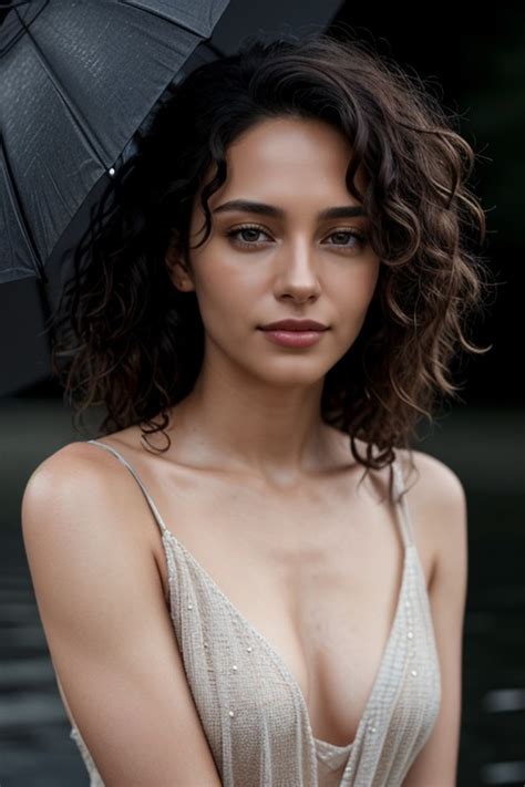 Skinny Raining Permed Hair Ai Porn