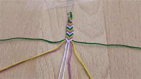 Tuto bracelet brésilien chevron