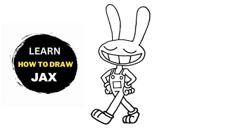 How To Draw Jax From The Amazing Digital Circus Youtube