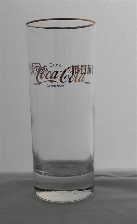 Coca Cola Glas Chinees Hebreeuws Sammler Softdrinks Fanta Spreite